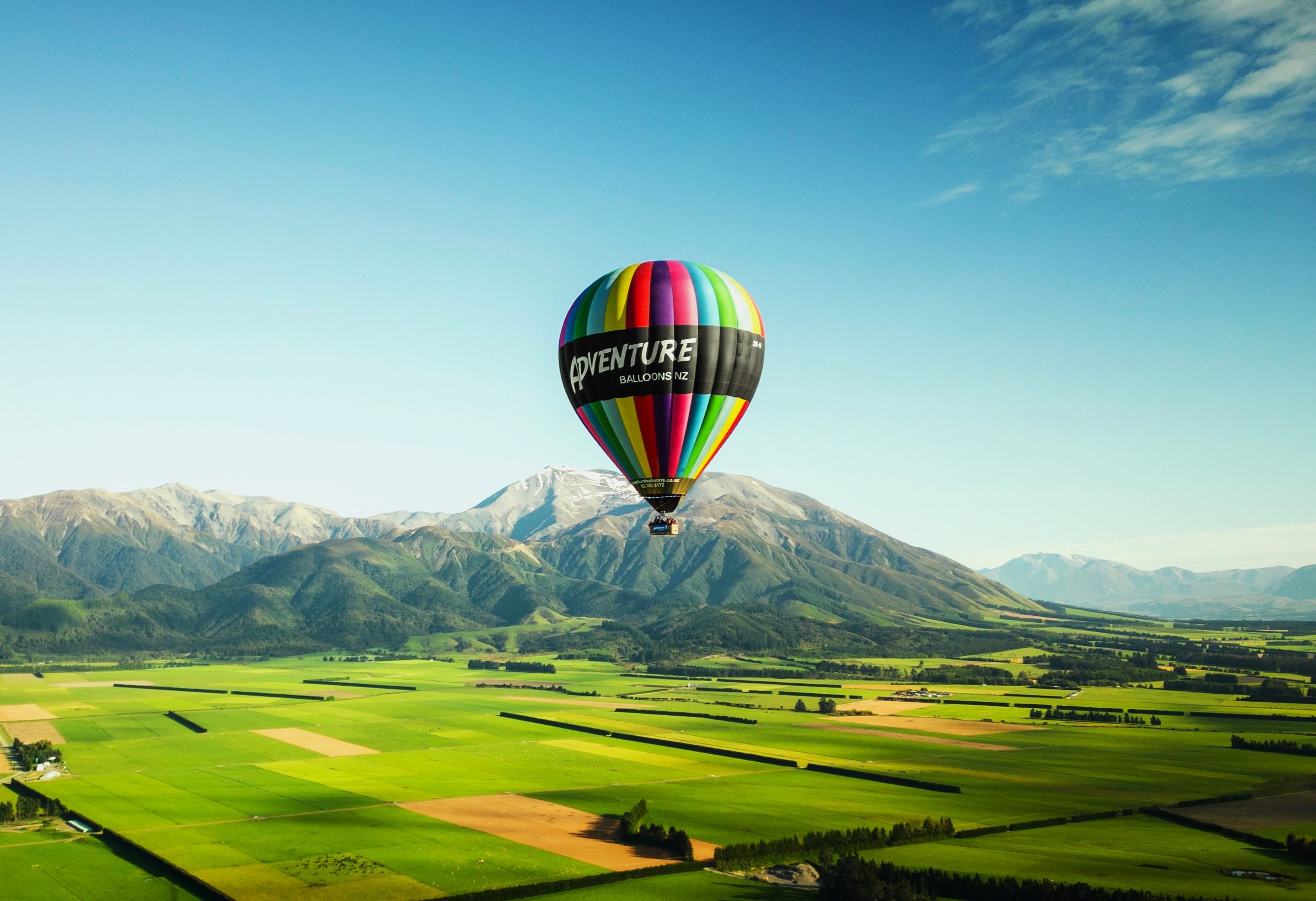 Mt Hutt Scenic Hot Air Balloon | See and Do NZ