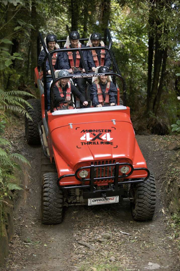 Monster 4X4 Thrill Ride at Mamaku | See and Do NZ