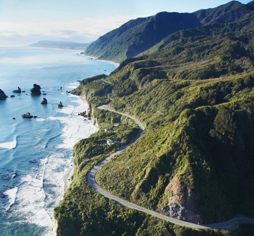 Skydiving in Punakaiki